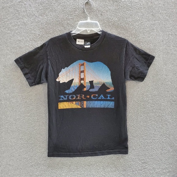 Shirts | California Men Tshirt Small Black Nor Cal Golden Gate Bridge ...